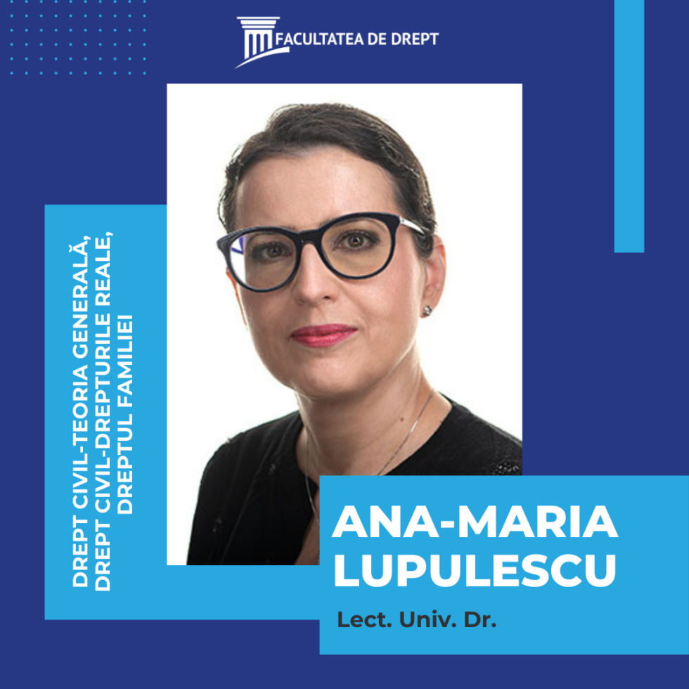 Cadre didactice | Facultatea de Drept